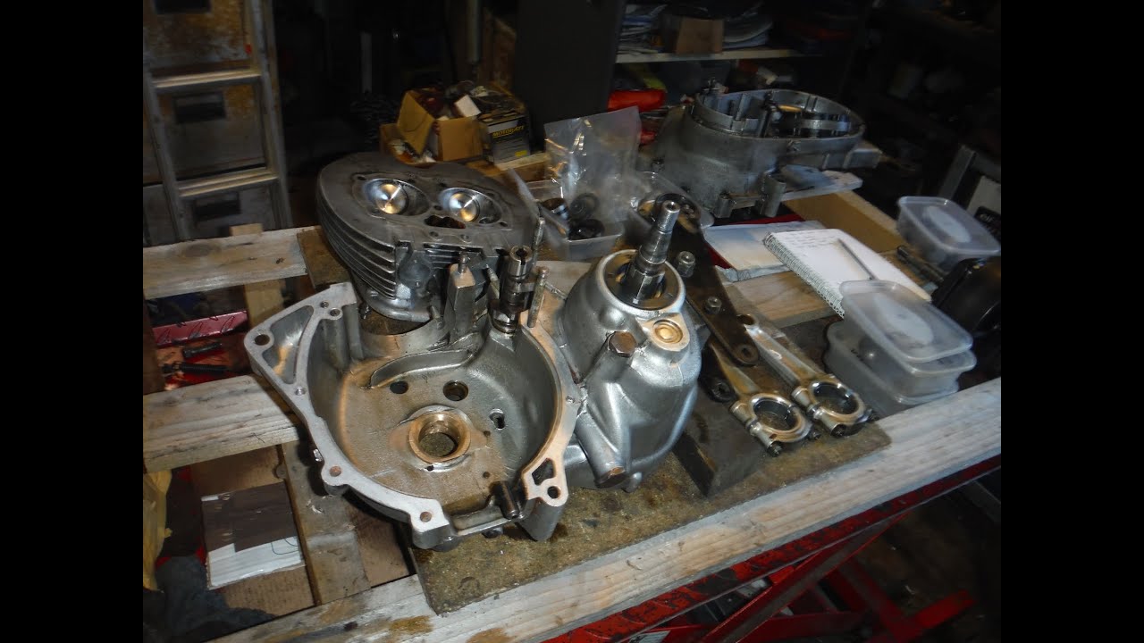 BSA A65 engine strip & rebuild - Another one! Progress made so far ...
