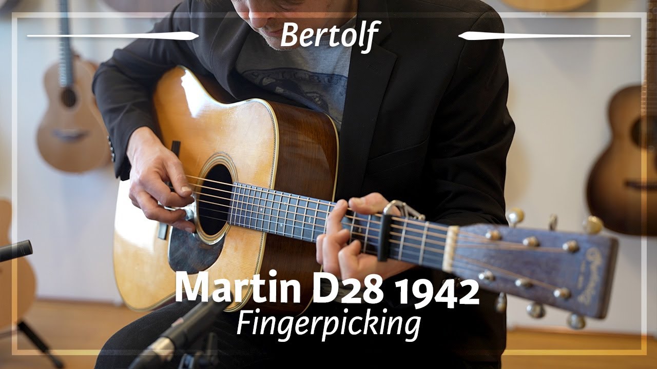 1942 Martin D28 played by Bertolf | Fingerpicking (Mary) - YouTube