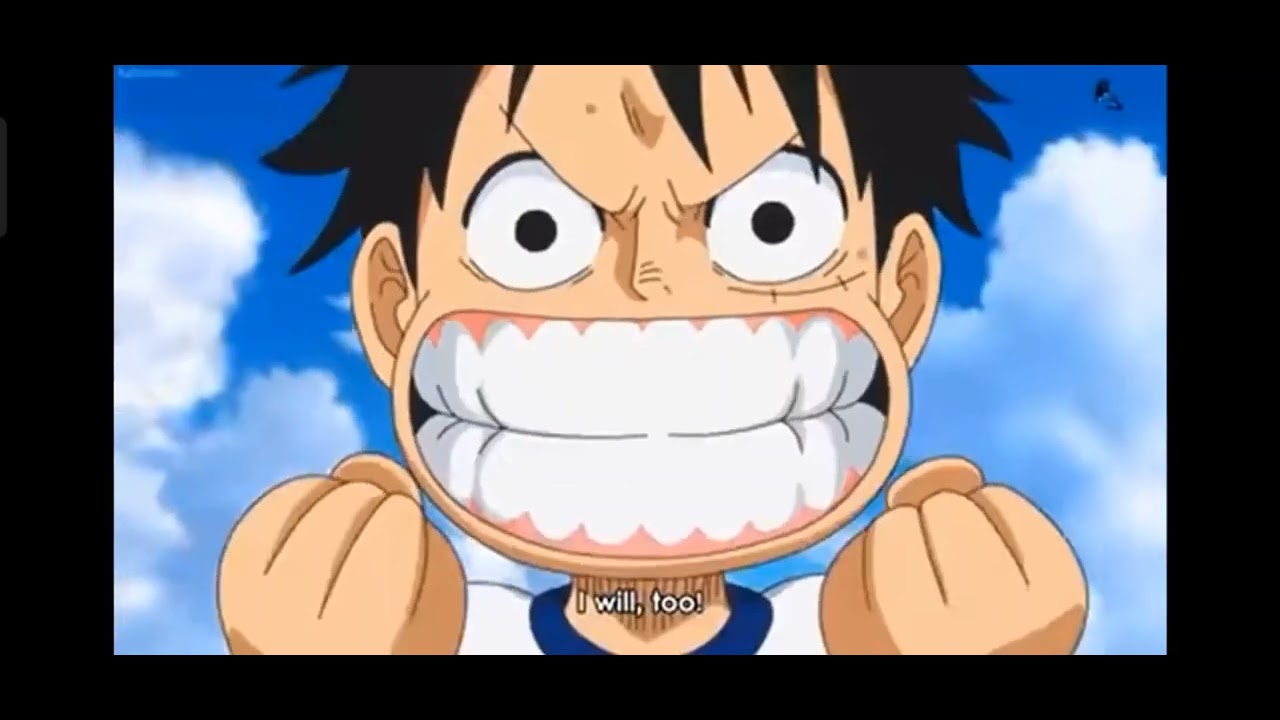 Shanks and Luffy same crying baby but Roger said give our hat to ...
