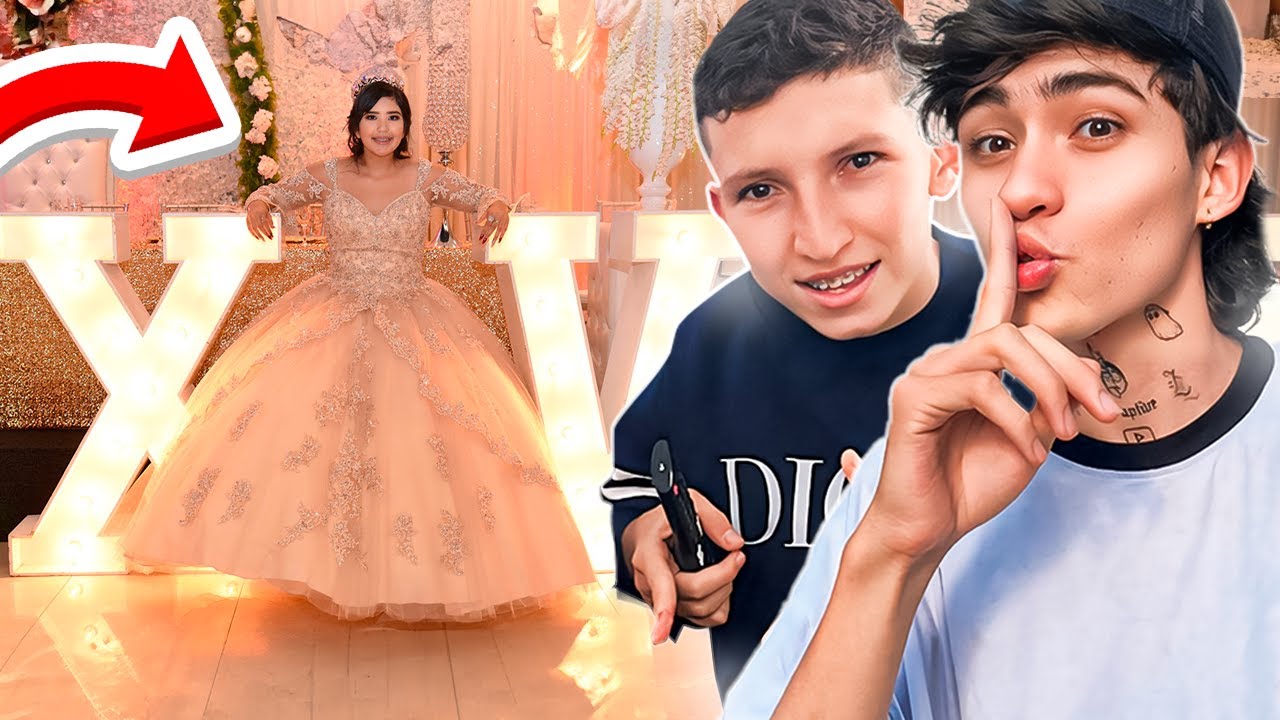 Me infiltro a una fiesta de 15 // ANDY ft. Cris Valencia - YouTube