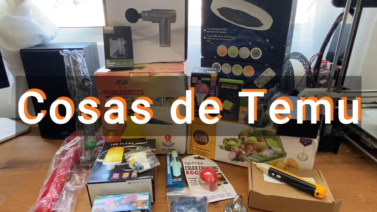 Cosas de temu y Luz de emergencia - YouTube