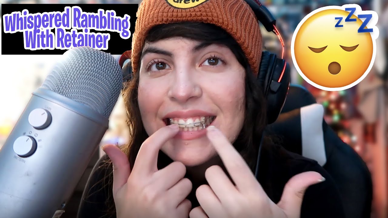 [ASMR] 2021 Whispered Rambling with Retainer (English/Spanish) - YouTube