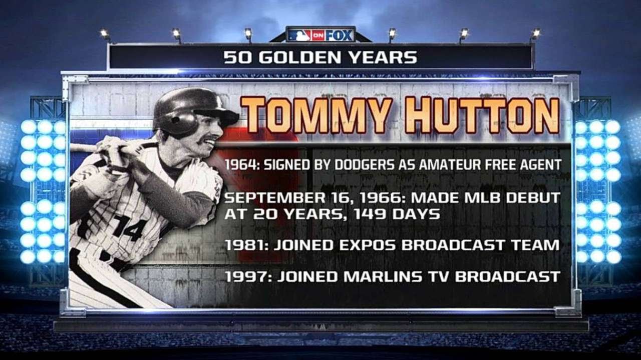 ATL@MIA: Tommy Hutton talks about his milestone - YouTube