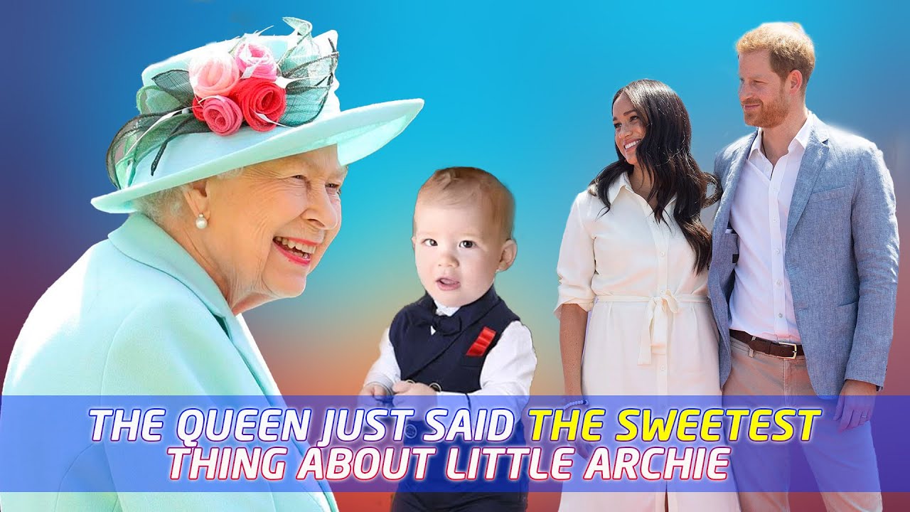 The Queen said the sweetest thing about Archie - YouTube