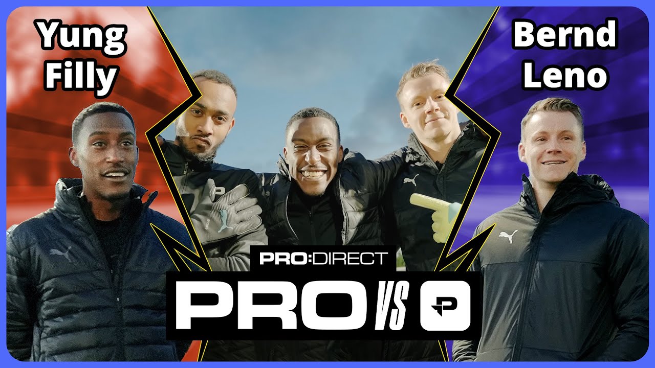 IS YUNG FILLY A BETTER KEEPER THAN BERND LENO?! 👀🧤 | Pro vs Pro Direct ...