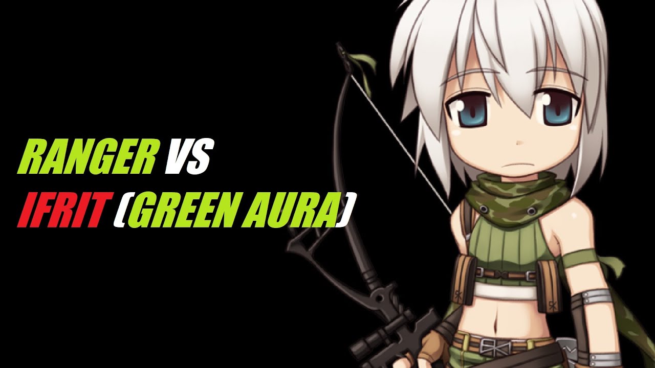 iRO - Ranger VS Ifrit (Green Aura) MVP - YouTube