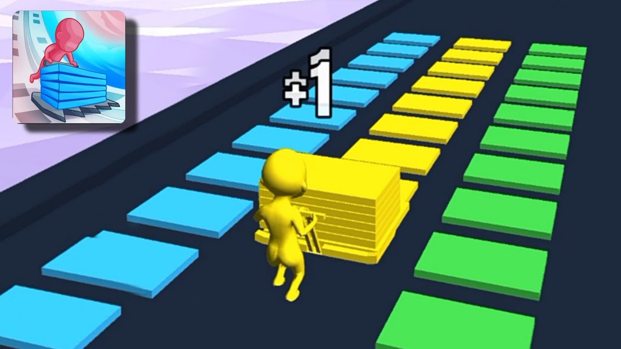 Stack Color Gameplay Level 1-10 |🤑🚖| Stack Color Android iOS New Update ...