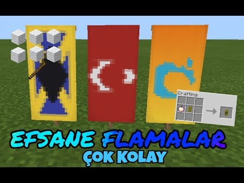 ✯Minecraft'ta Üç EFSANE Flama Yapımı✯