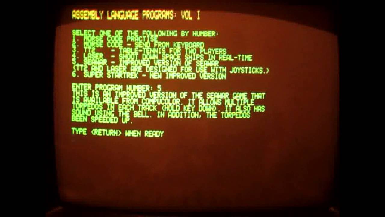 Compucolor II Computer - YouTube