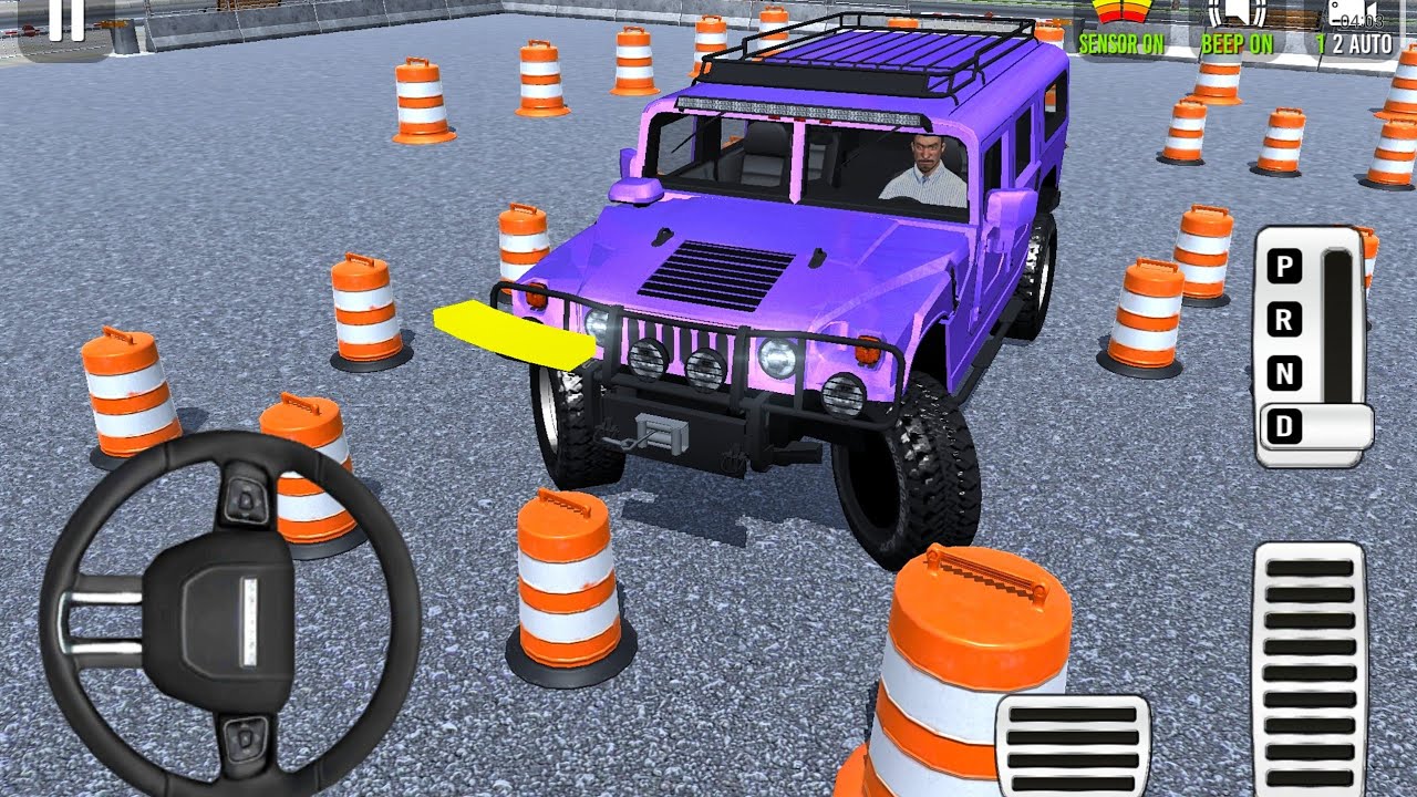 Master of parking: SUV Hummer Driving School Simulator Ep #95 Car Game ...