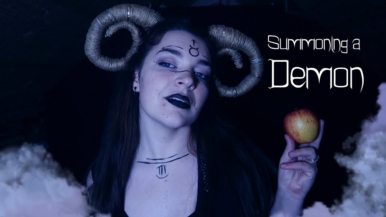 ASMR Summoning a Demon - Demonic Tingles - Unintelligible whispers and ...