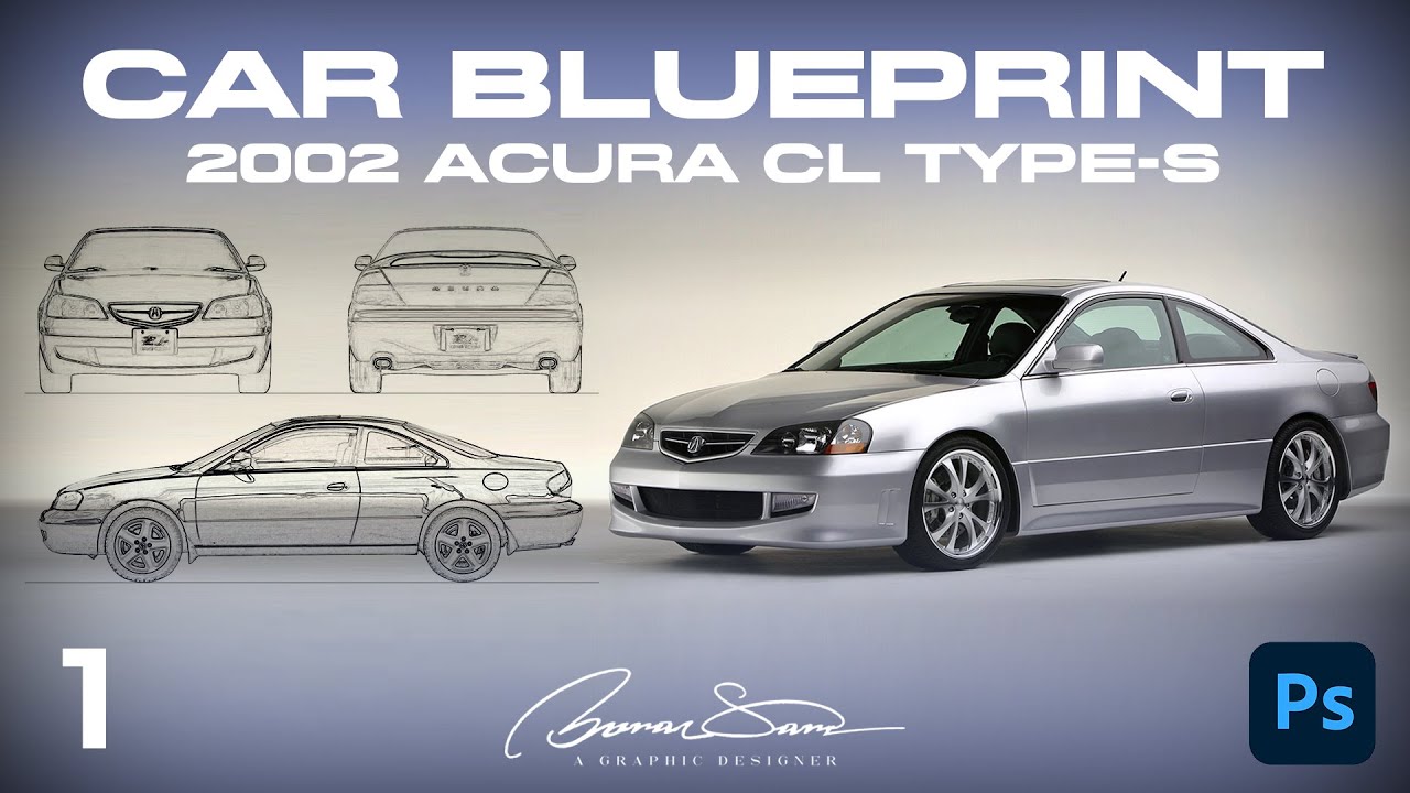 Acura CL - Car Blueprint - Pre-Project Draft - YouTube