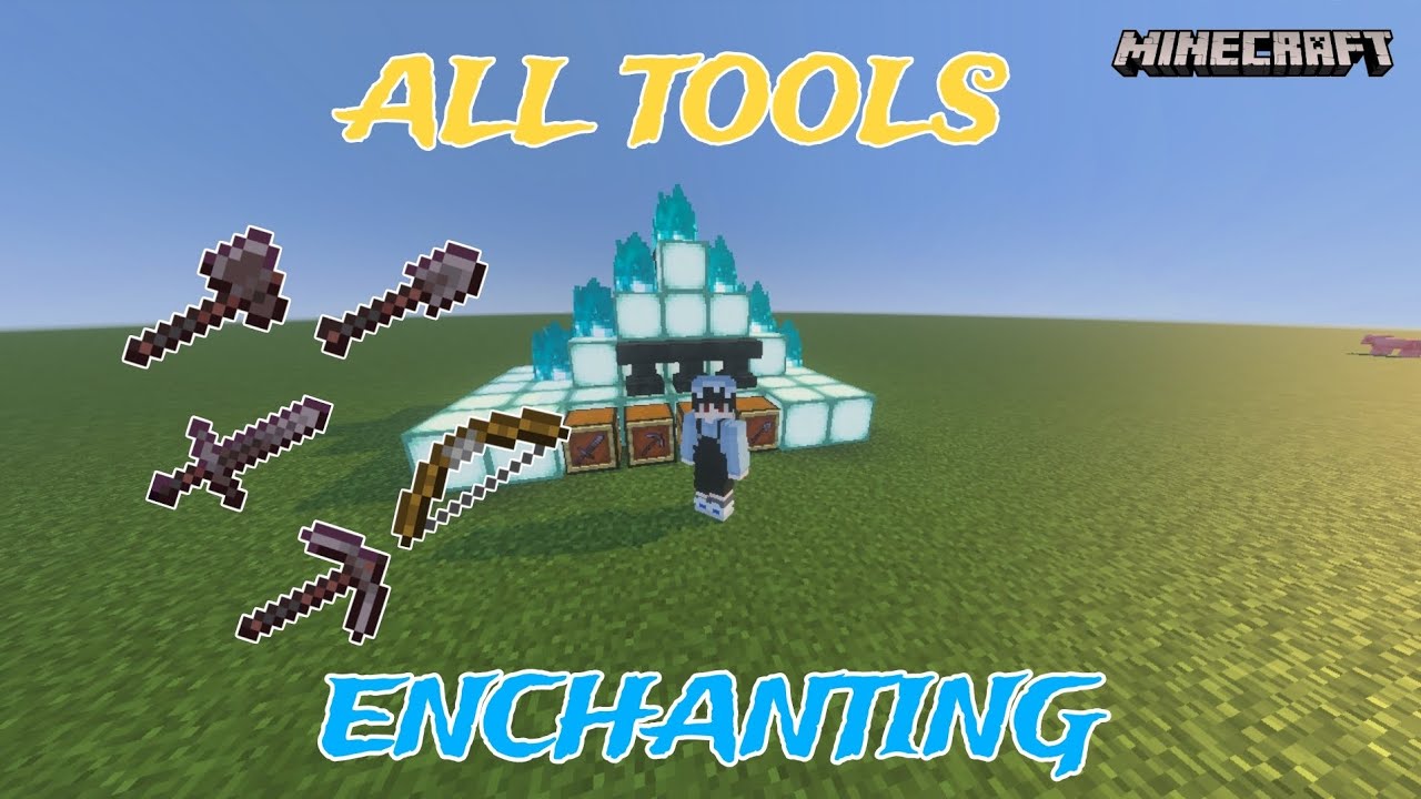 Haw To Enchant All Tools in Minecraft! 😎 - YouTube