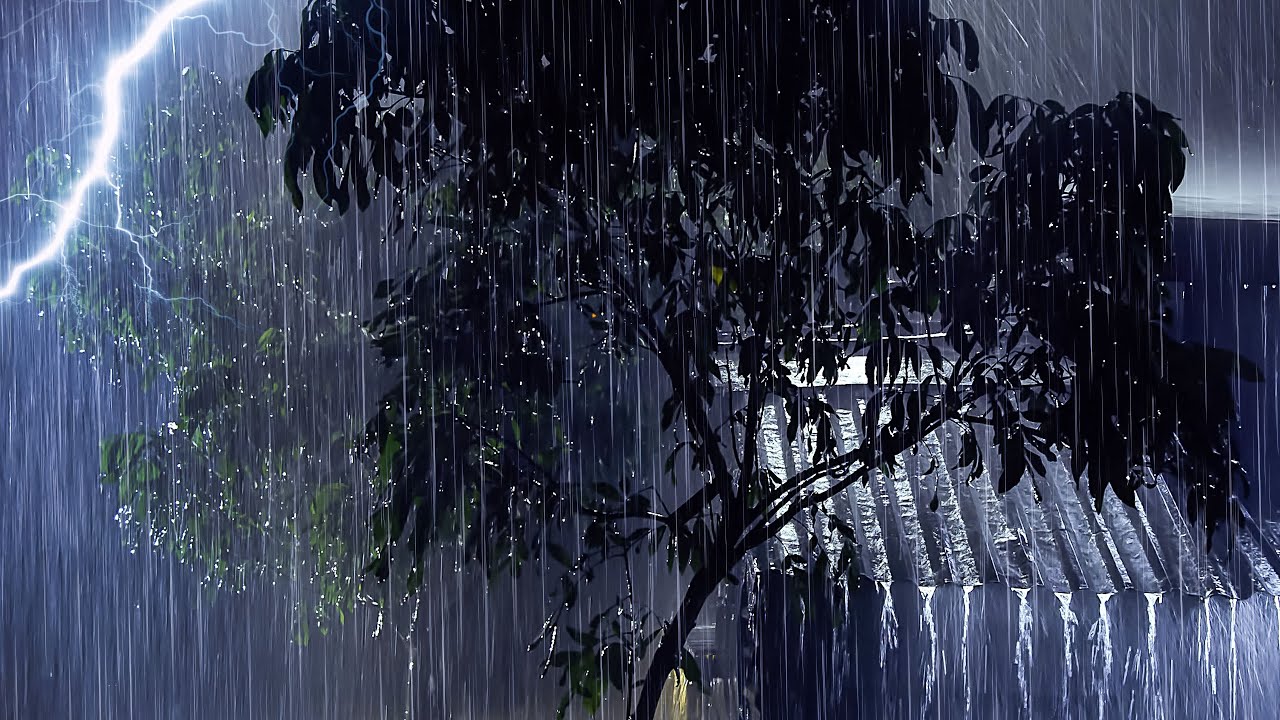 Powerful Rain & Thunderstorm Sounds for INSTANT Calm & Deep Sleep ...