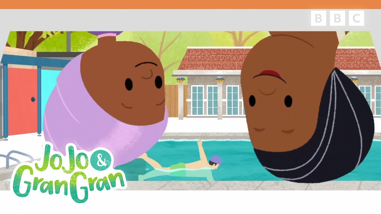 A Big Splash! 🌊 | It's Time to Go Swimming | JoJo and Gran Gran ...