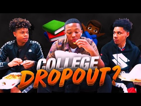 ASKING MY FRIENDS IF I SHOULD DROPOUT OF COLLEGE AND DO YOUTUBE FULL-TIME😳📚 | AMERICAN DELI MUKBANG