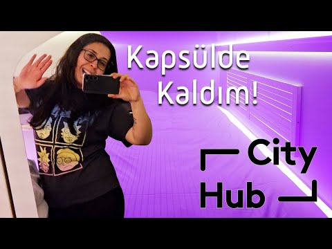 Kapsül Otelde Kaldım | Rotterdam CityHub Kapsül Otel