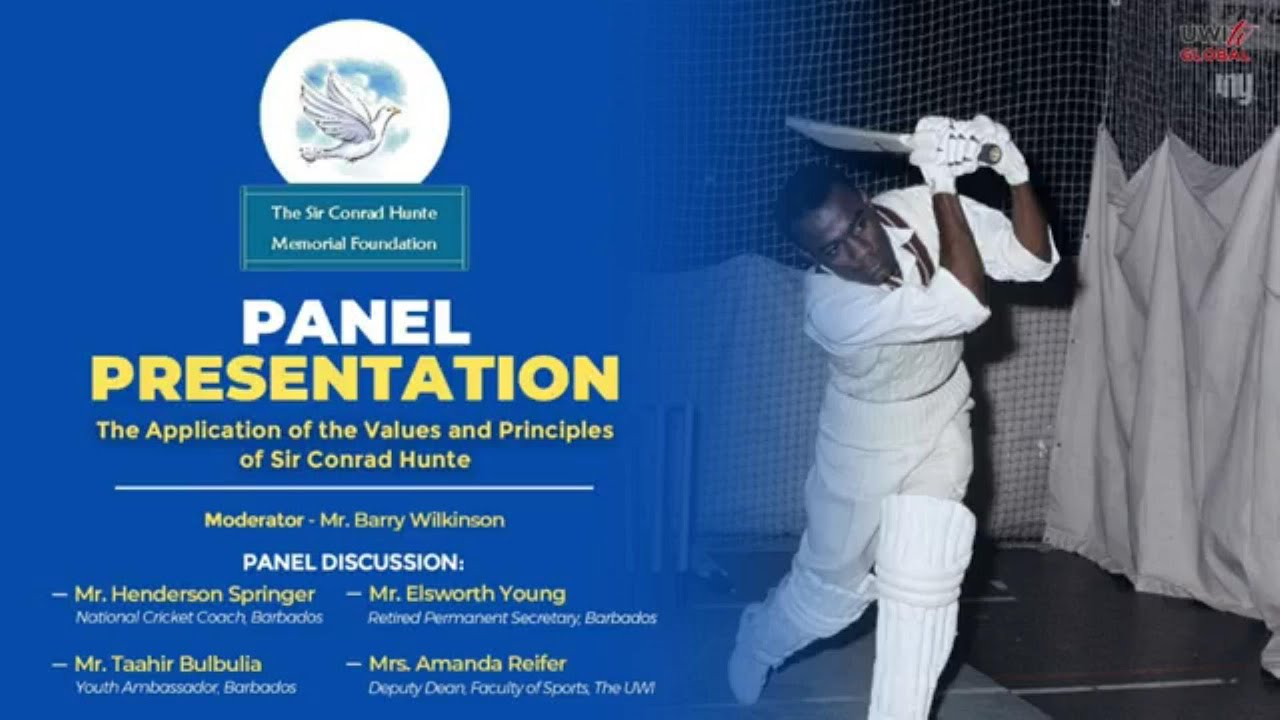 Panel Discussion - Conrad Hunte Memorial Foundation || UWI TV Global ...