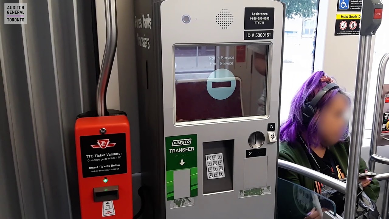 Toronto Auditor General's Review of PRESTO and TTC Fare Equipment and ...