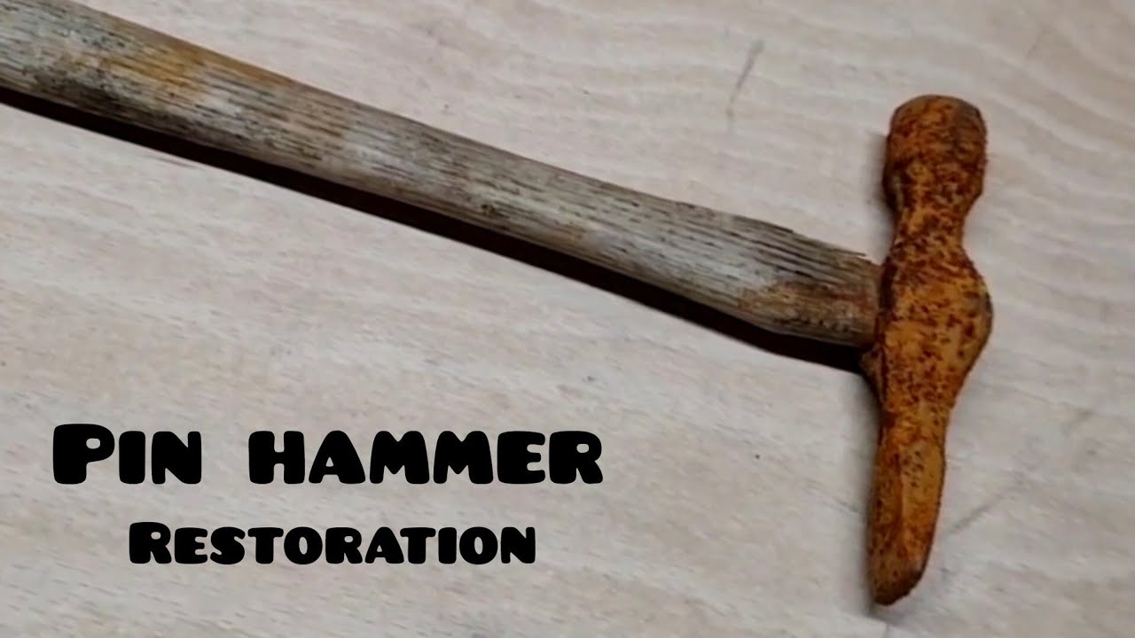 Very Rusty Old Pin Hammer Restoration @reborntools - YouTube