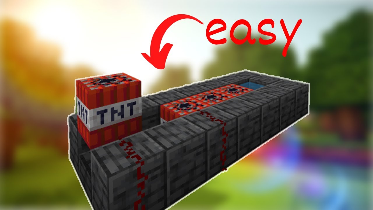 How To Make a Simple TNT Cannon (Easy!) - YouTube