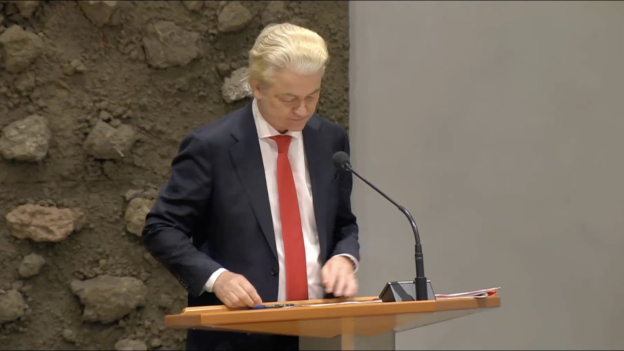 Inbreng Geert Wilders bij het debat over het eindverslag van de ...