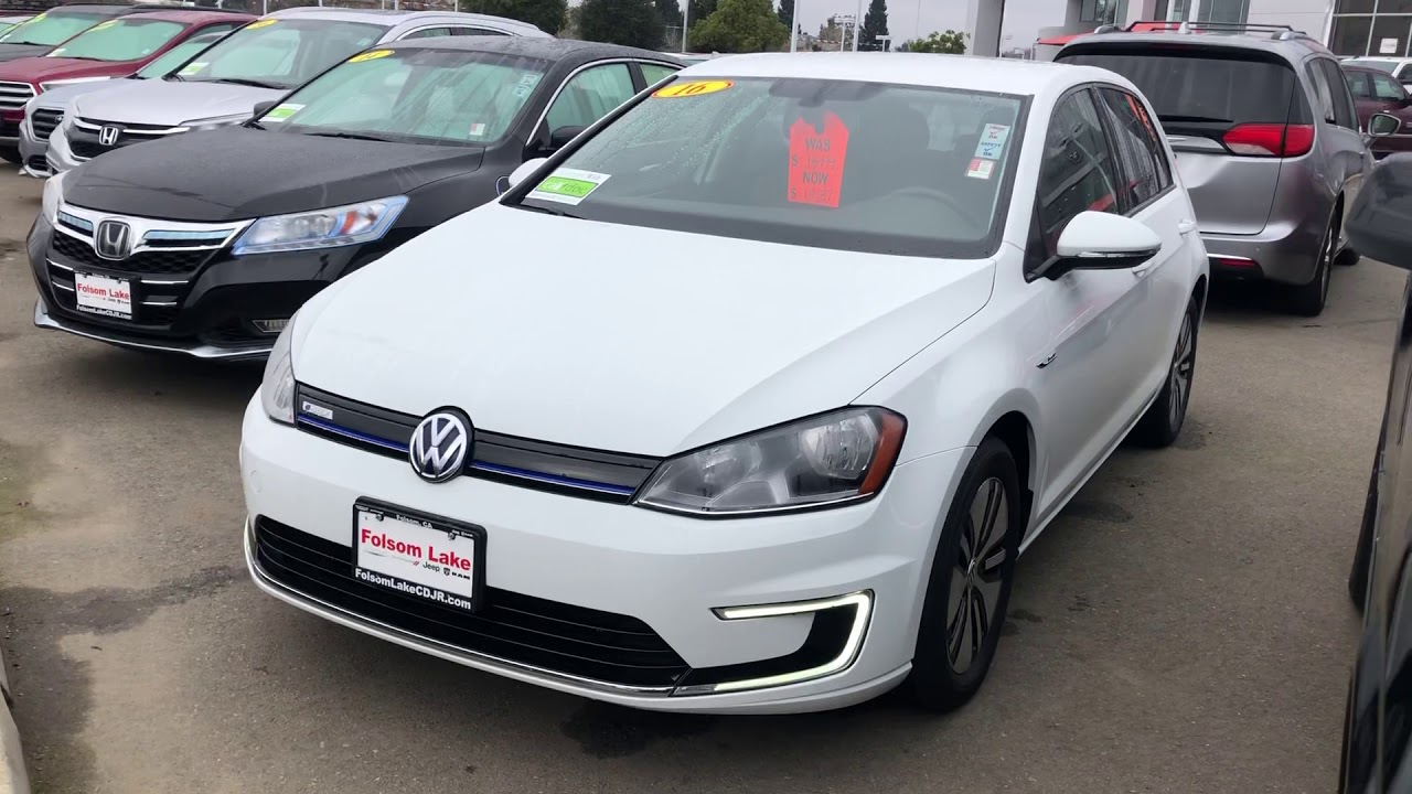 2016 Full Electric Volkswagen e-Golf - YouTube