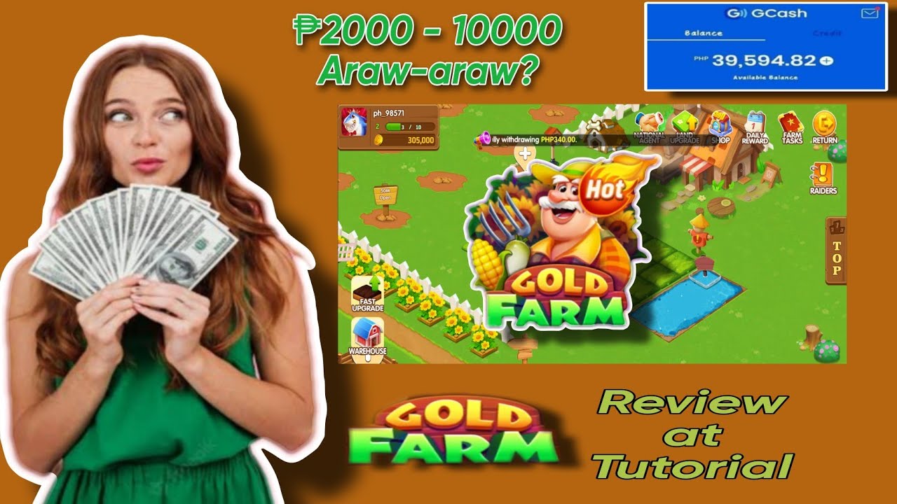 LELE GOLD FARM REVIEW AND TUTORIAL #makemoneyonline #trendingapp # ...