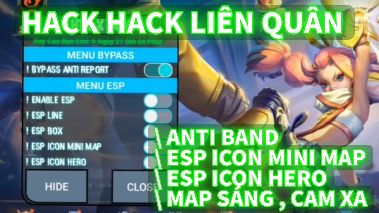 HACK MAP LIÊN QUÂN CUỐI MÙA FREE , ANTI BAND , HACK MAP , ESP ICON SIÊU ...
