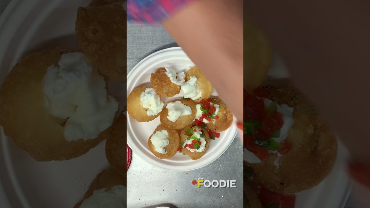Ice Cream Pani Puri | Fusion Pani Poori | Bangarpet Chaat | Bengaluru ...