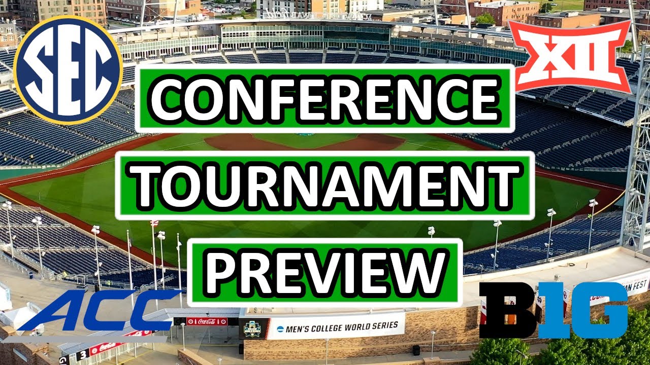 College Baseball Conference Tournament Preview | The Sweep Podcast ...