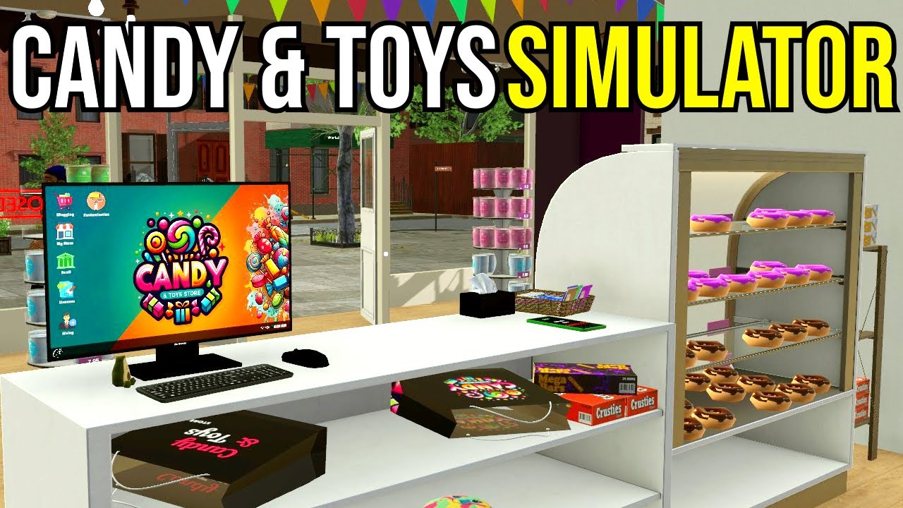 Continuing Our Fun Shop Palace! (Candy & Toys Store Simulator) - YouTube