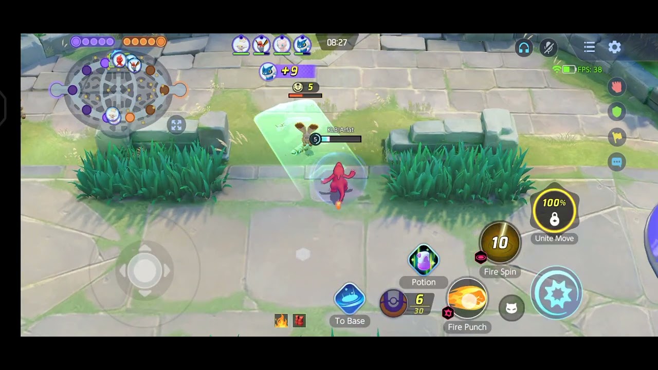 pokemon unite full game play - YouTube