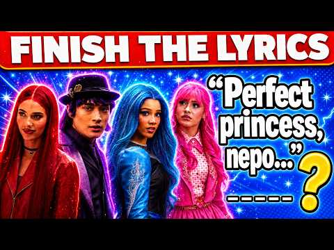 Can You Finish The Lyrics? Descendants Wicked Wonderland 🎶 Guess The Emoji & Save One Song