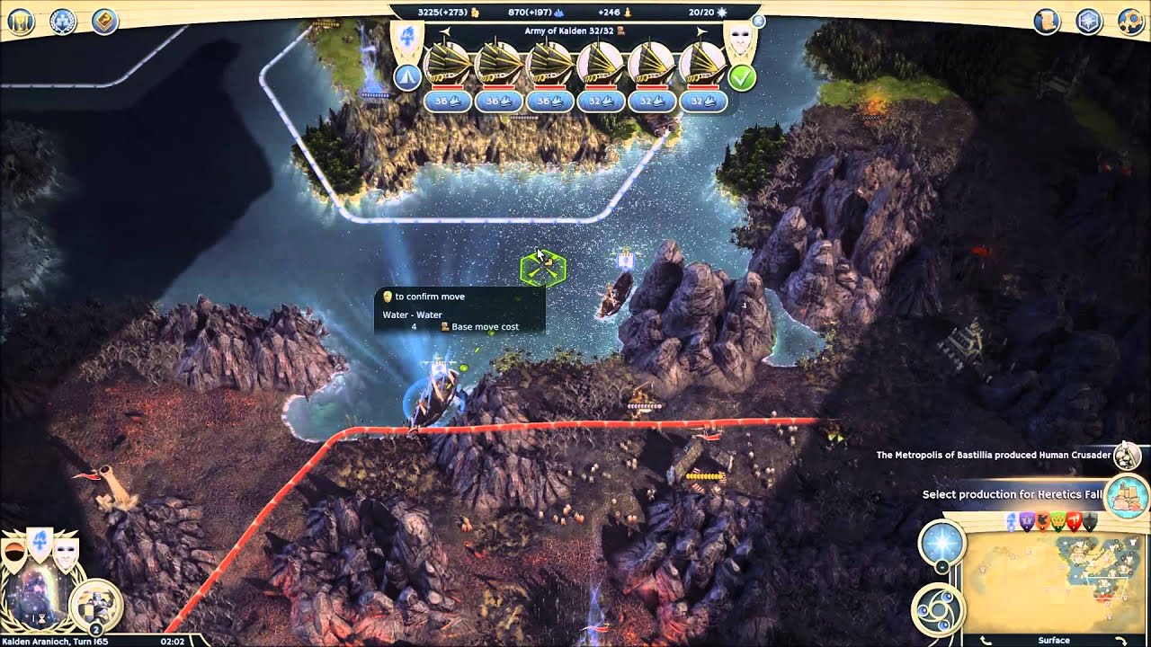 Age Of Wonders 3 Part 25: The Fall of Cerrin Thi - YouTube