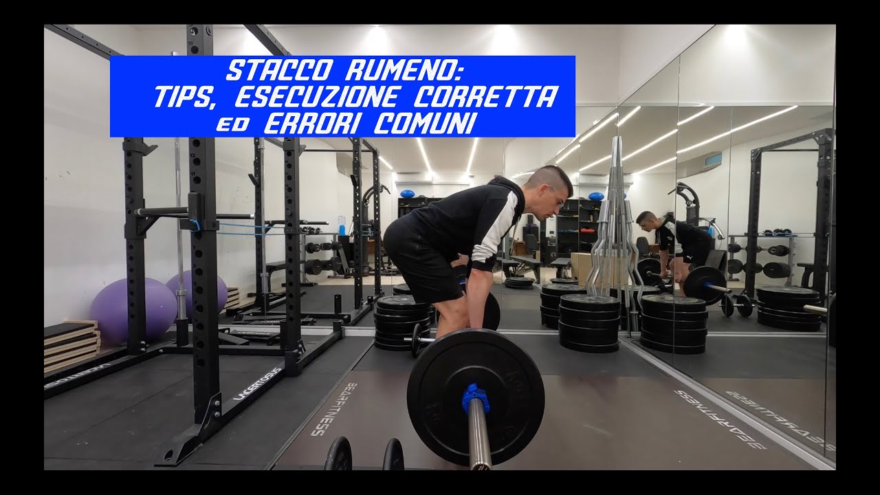 STACCO RUMENO: ESECUZIONE CORRETTA ed ERRORI COMUNI - YouTube