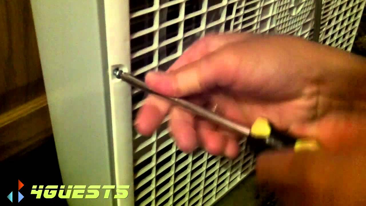 FAN REPAIR, DIY SCREW REPLACEMENT - YouTube