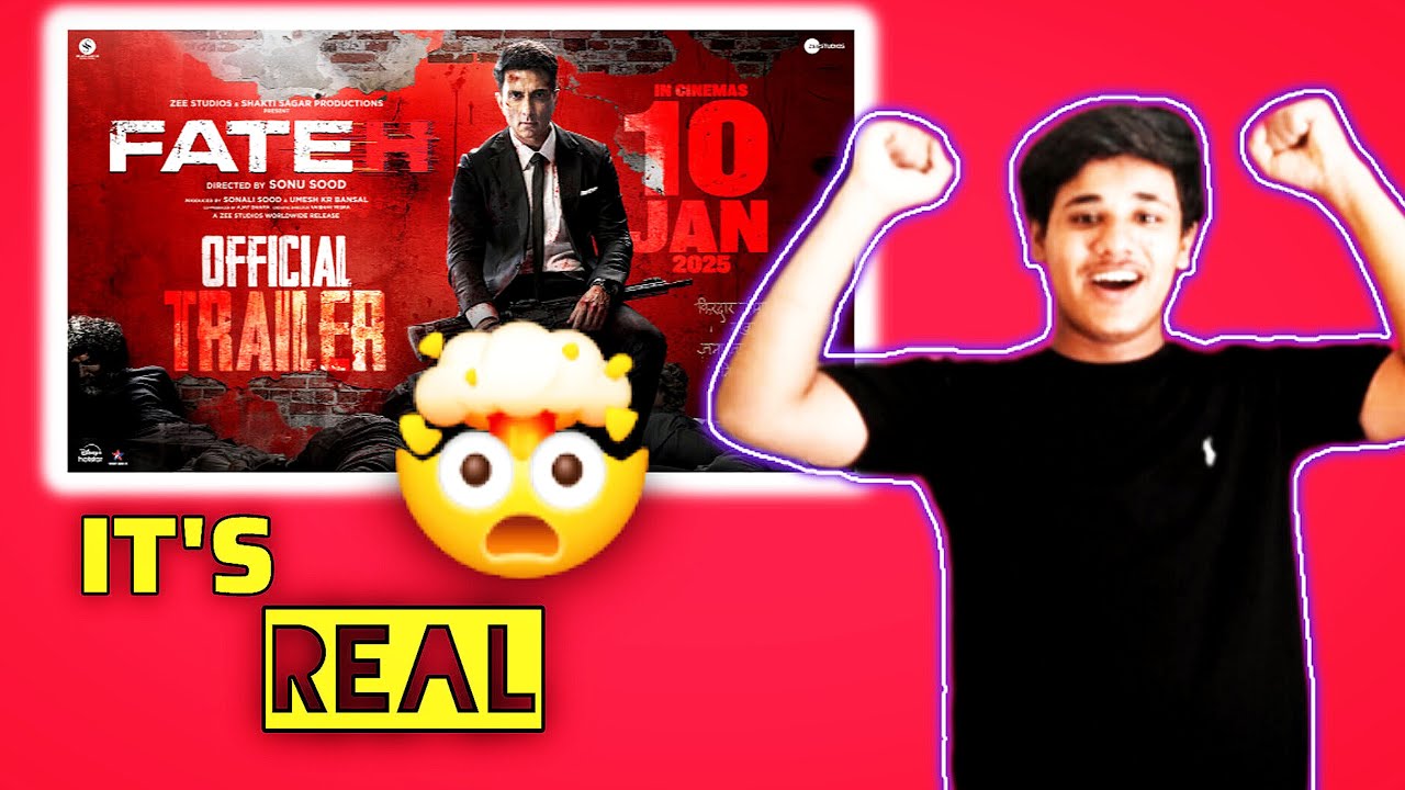 Fateh - Trailer *Reaction | Funkey Reacts - YouTube