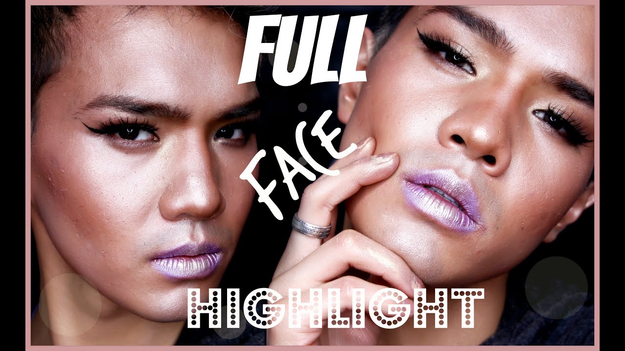 Full Face Highlight Challenge | Only Highlighters - YouTube
