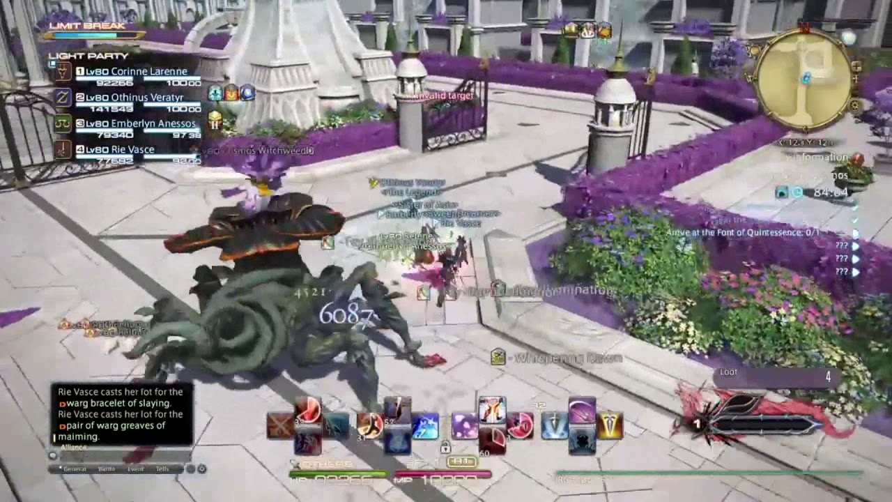 Final Fantasy XIV - The Grand Cosmos Synced Co-Op World Record: 16:51 ...