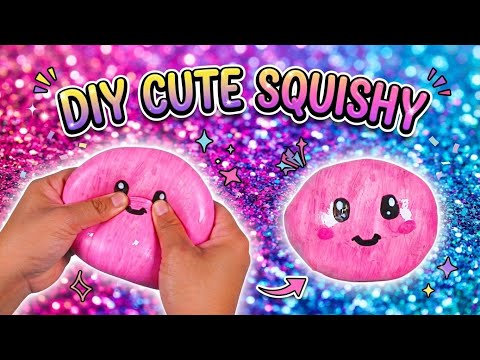 DIY Cute Squishy / How To Make / Creative Things / Things To Do When You're Bored / School Project