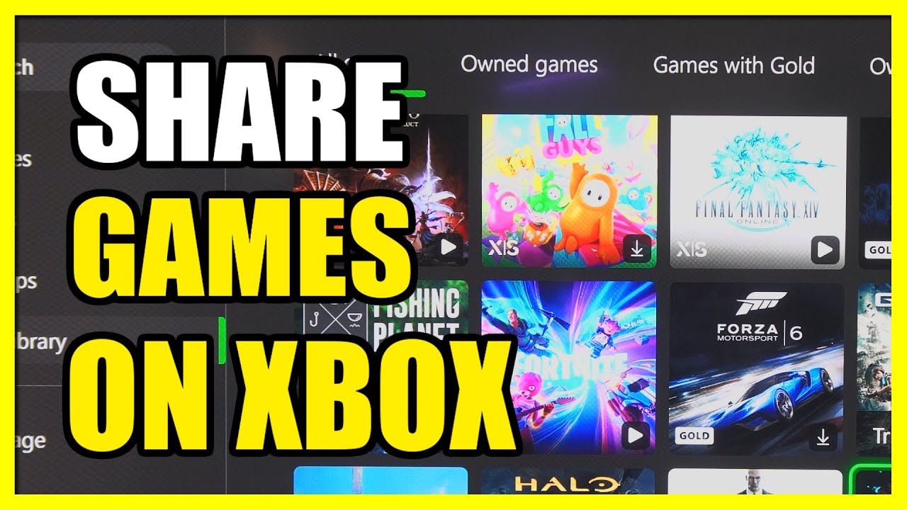 How to Share your Games with Other Accounts on Xbox Series X (Home Xbox ...