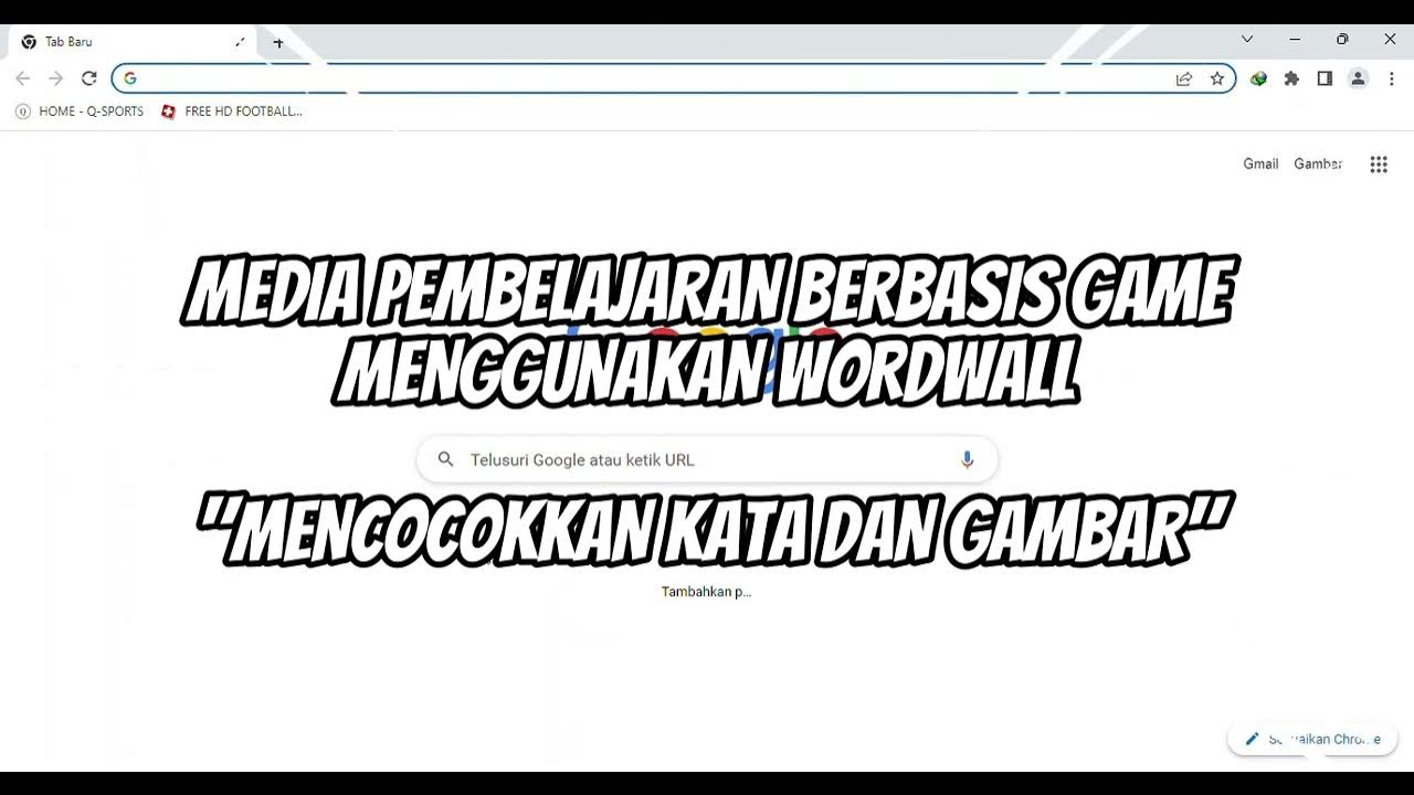 Membuat Media Pembelajaran Berbasis Game Menggunakan Wordwall