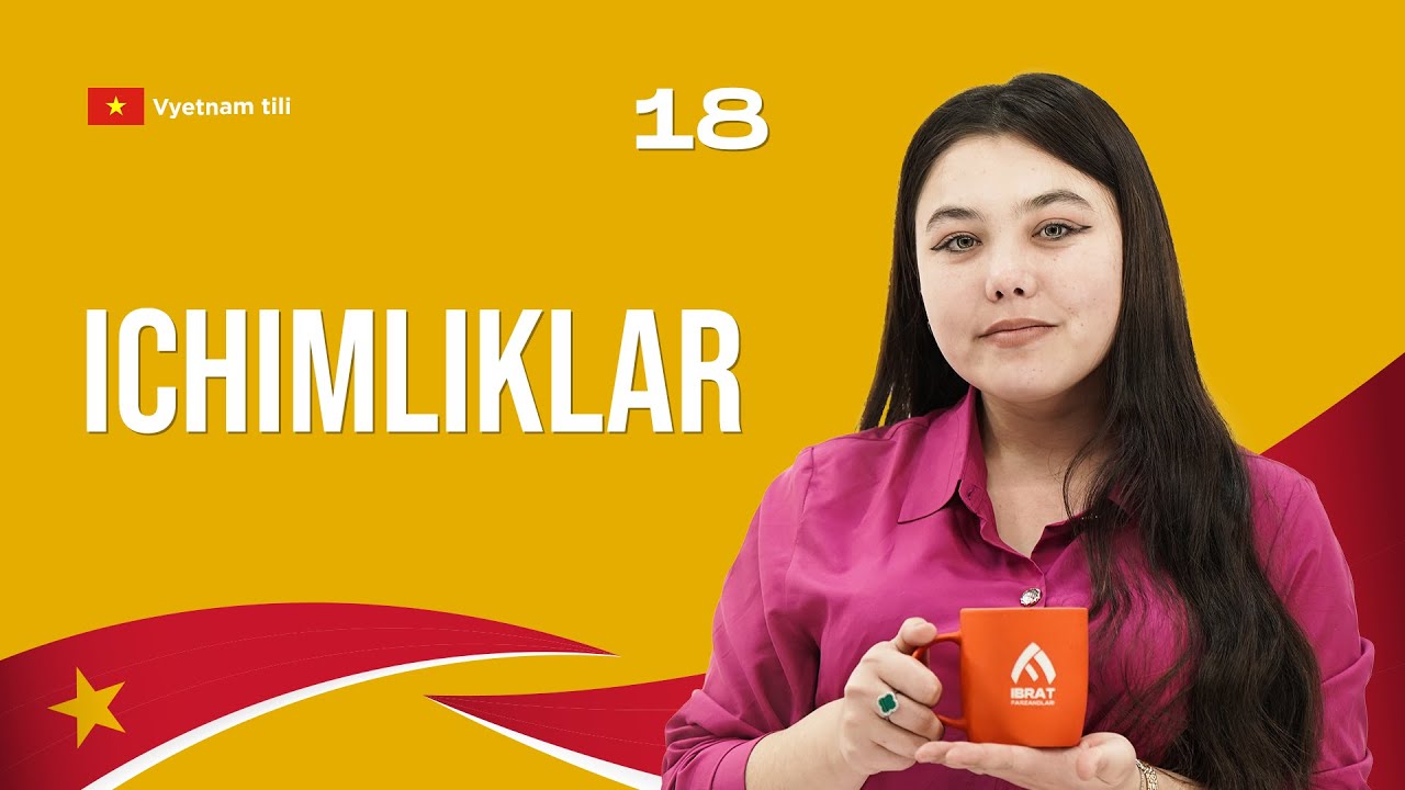 Ichimliklar | 18-dars | Vyetnam tilini 0 dan o'rganish - YouTube