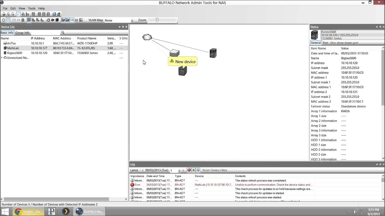 Buffalo Network Admin Tool Overview - YouTube