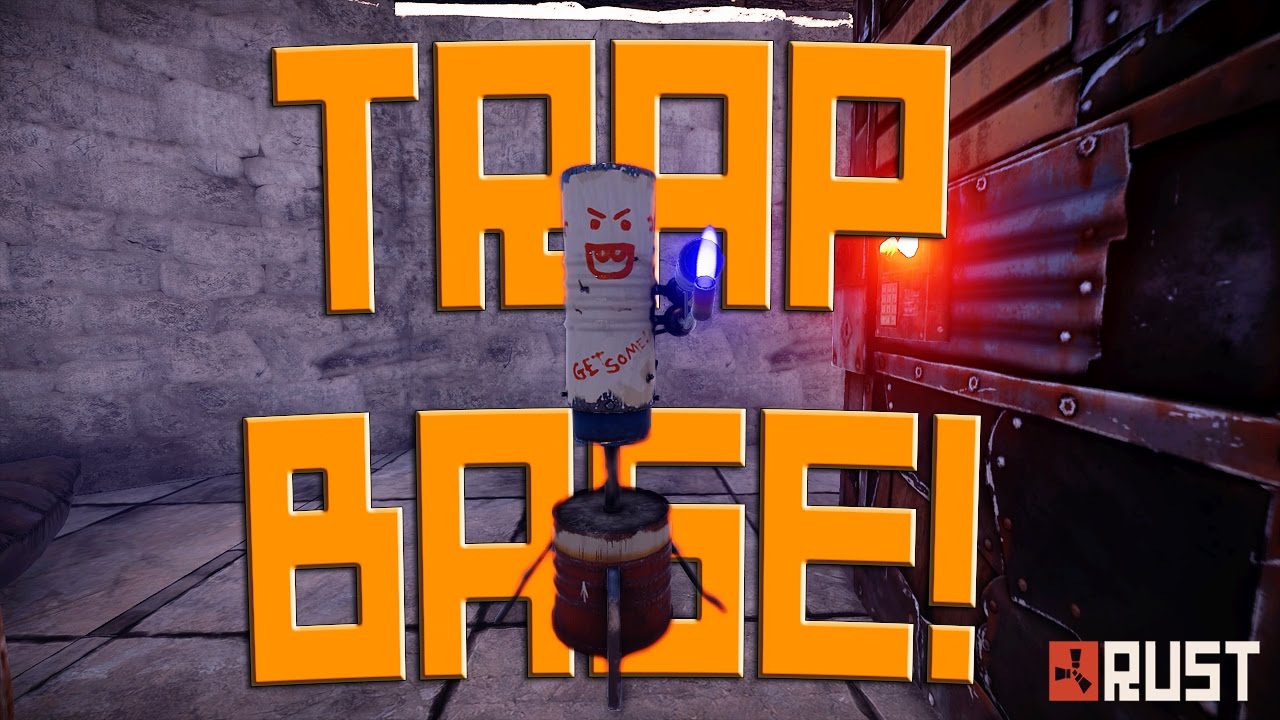 TRAP BASE TROLLING! - Rust Players are Stupid... - YouTube