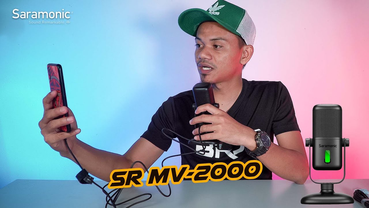 Wow! Boleh terus guna di Smartphone | Saramonic SR-MV2000 Review - YouTube