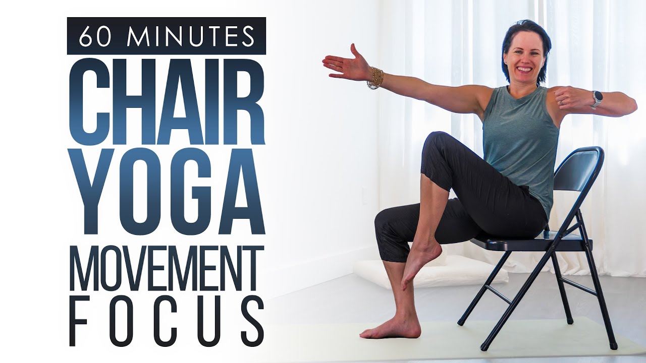 Chair Yoga for Seniors | Movement Focused Class Including Stand & Sit ...