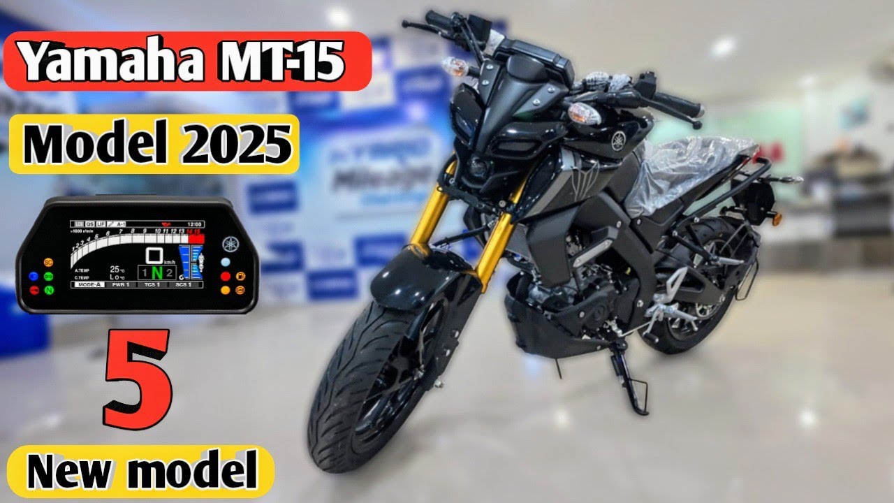 "2025 Yamaha MT-15 Black Edition | Full Walkaround & Features Review!" - YouTube