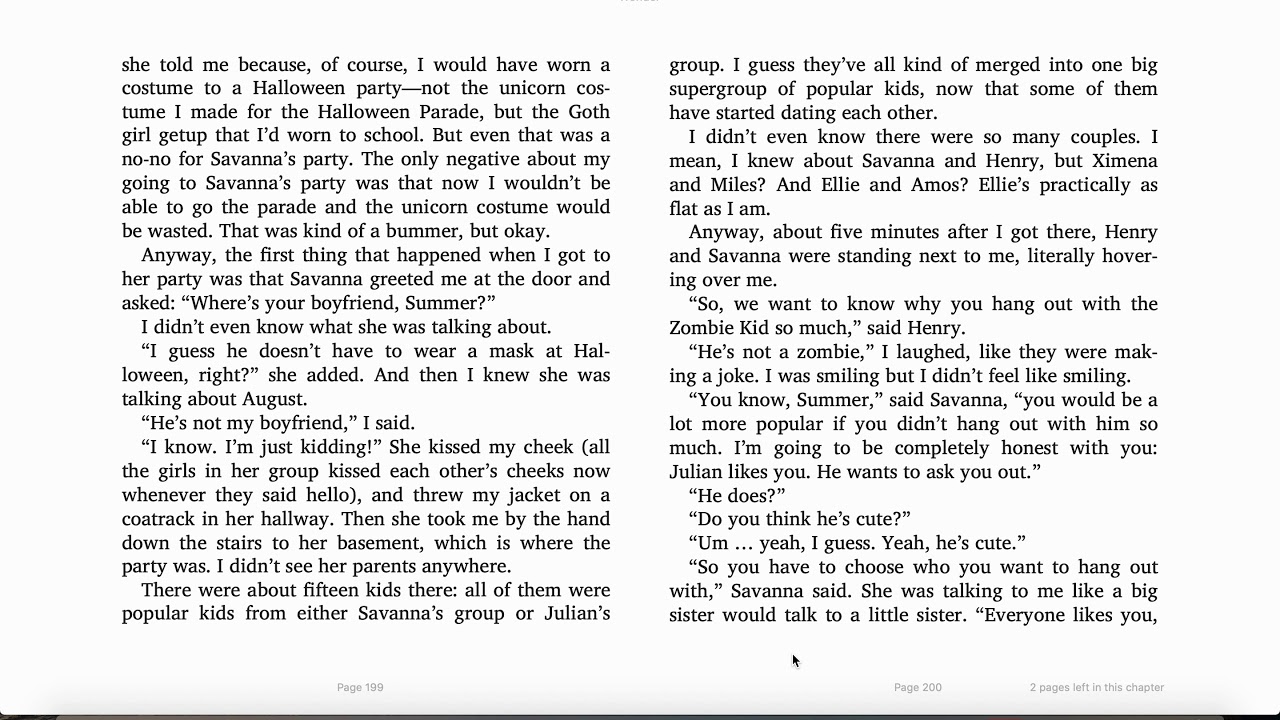 Wonder Part 3 - YouTube